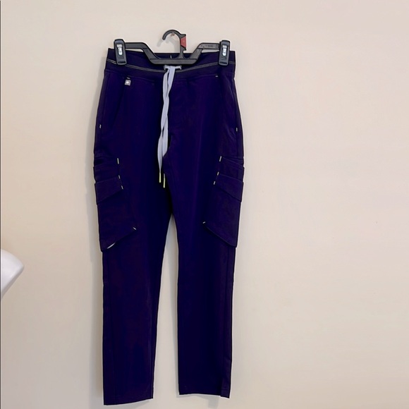 Figs | Pants & Jumpsuits | Figs Scrubs Purple Cargo Pants With ...